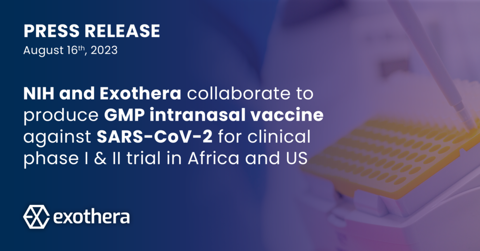 Newsroom: Press Releases & Announcements | Exothera